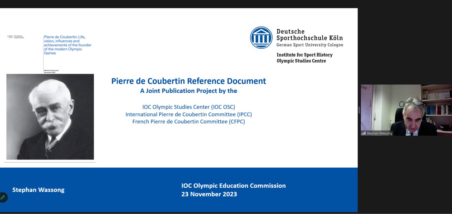 Presentation of the Pierre de Coubertin Reference Document