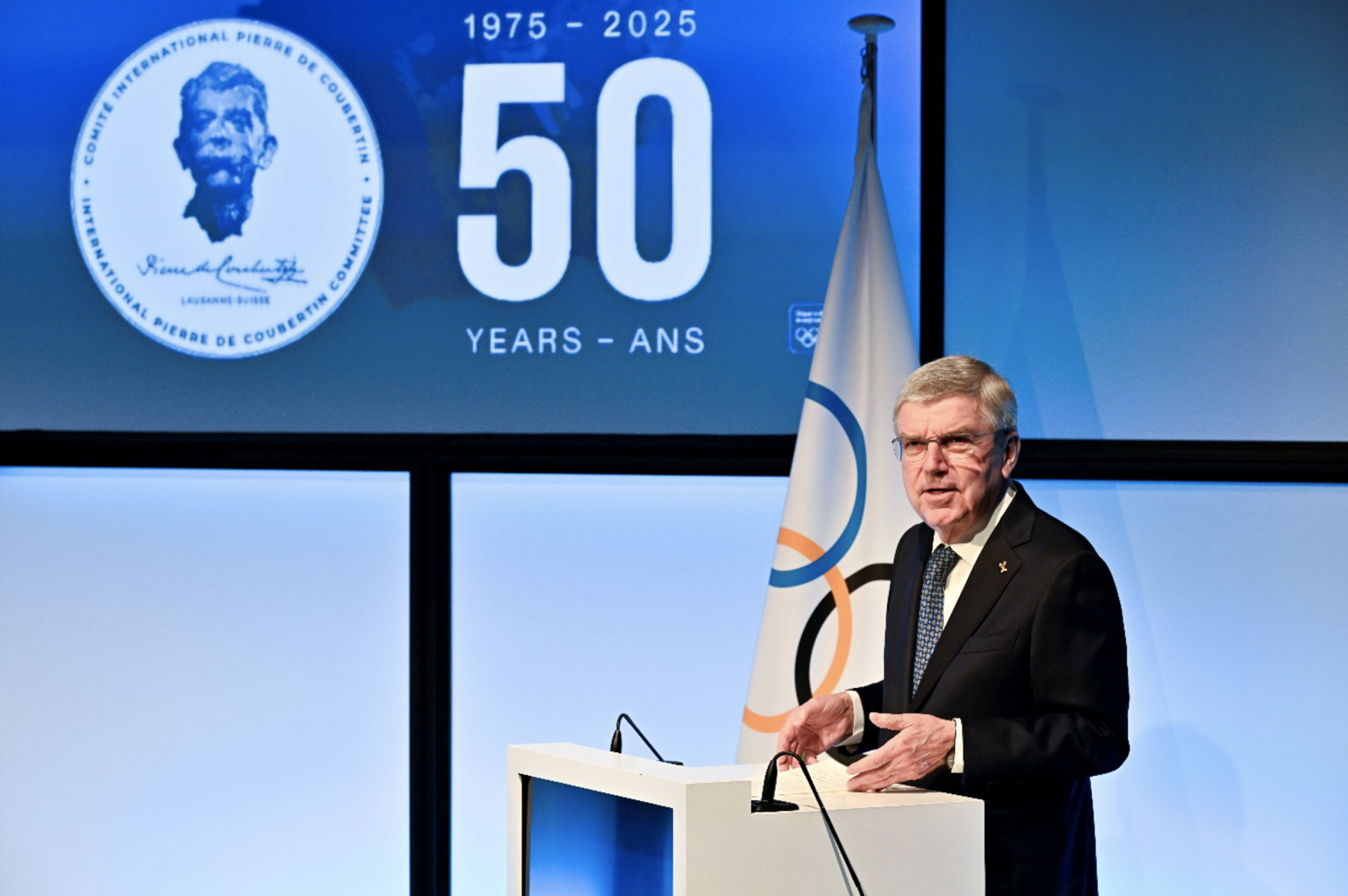 Speech of the IOC President Thomas Bach at the 50th Anniversary of the